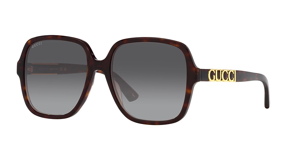Gucci GG1189S 58 Brown & Ivory Sunglasses | Sunglass Hut USA