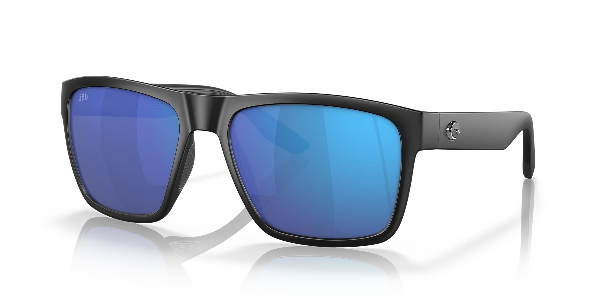Costa 6S9050 Paunch XL 59 Blue Mirror & Matte Black Polarized ...